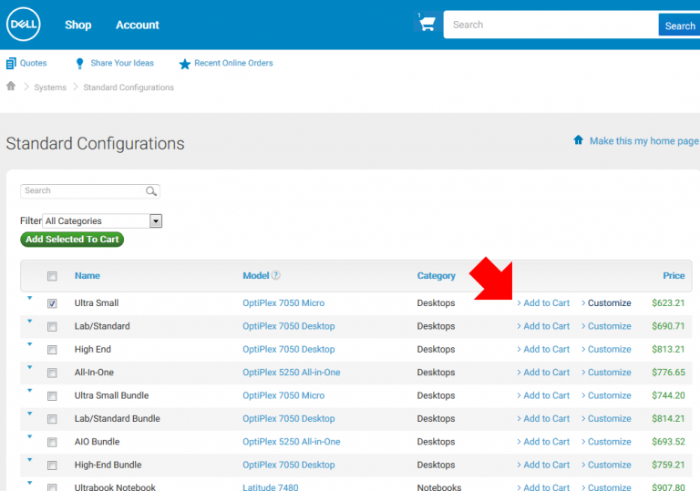 Purchasing Dell devices - Computer Standards