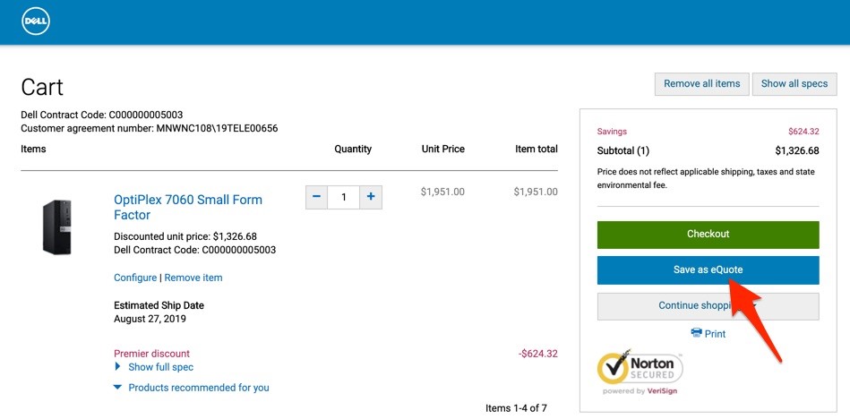 Dell Premier ordering - Computer Standards